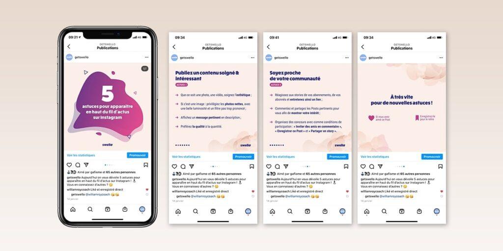 10 exemples de carrousels Instagram | anotherfollower